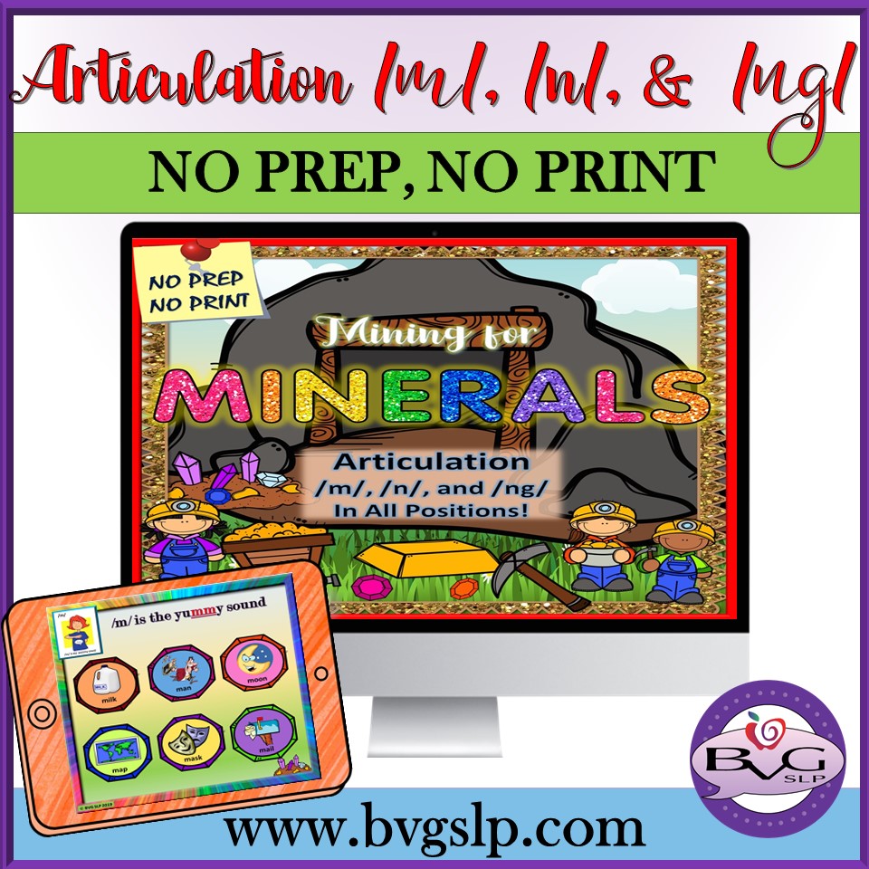 Articulation M, N, and NG in ALL Positions - Mining for Minerals - BVGSLP